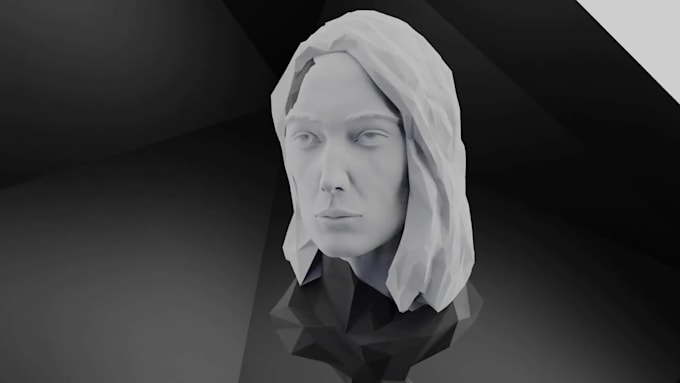 Make your own statue or face 3d printable by Tirondoom | Fiverr