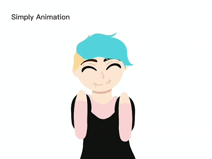 Draw or animate a small gif of a cute chibi character by Amitheneko ...