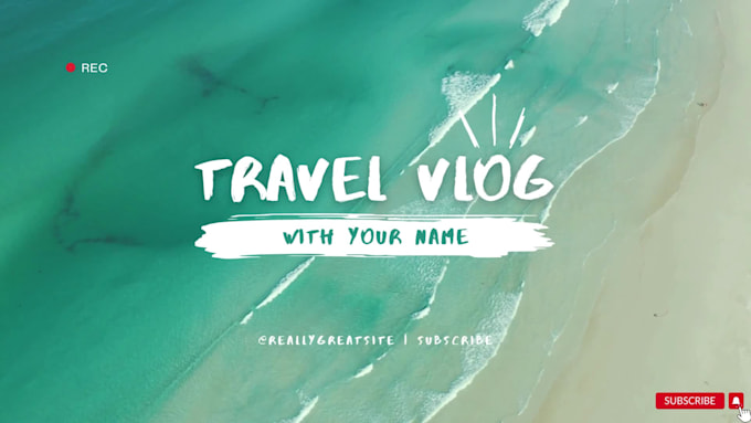 Create awesome vlog intros and outros for social media by Ideallab | Fiverr