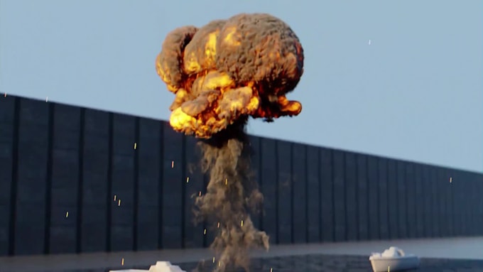 Do fire, smoke, particle and fluid simulation and dynamics using houdini sidefx by Bankolet4 ...