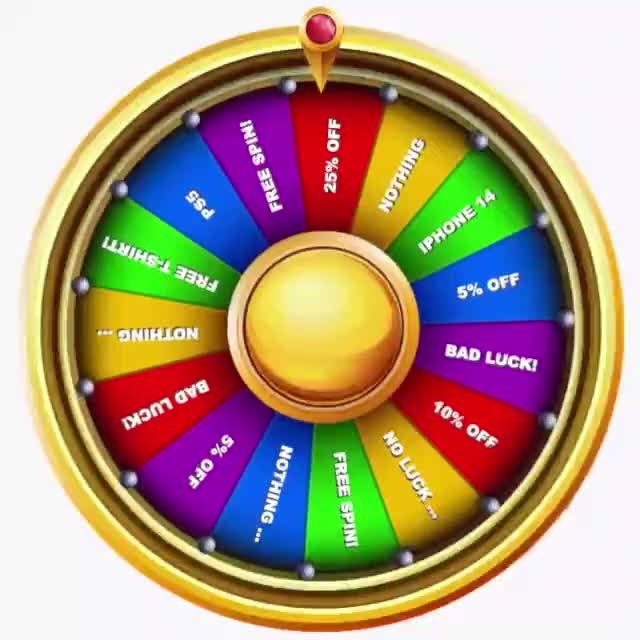 Erstellen sie eine benutzerdefinierte lucky spin wheel-website