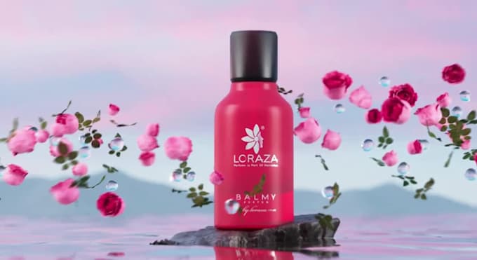 Do 3d perfume animation 3d fragrance animation 3d body spray by ...