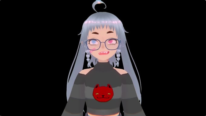 Make a custom 3d vtuber model by Cici_pie | Fiverr