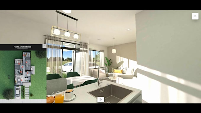 Create 360 renders virtual tours walkthrough by Paolaaguilarm | Fiverr