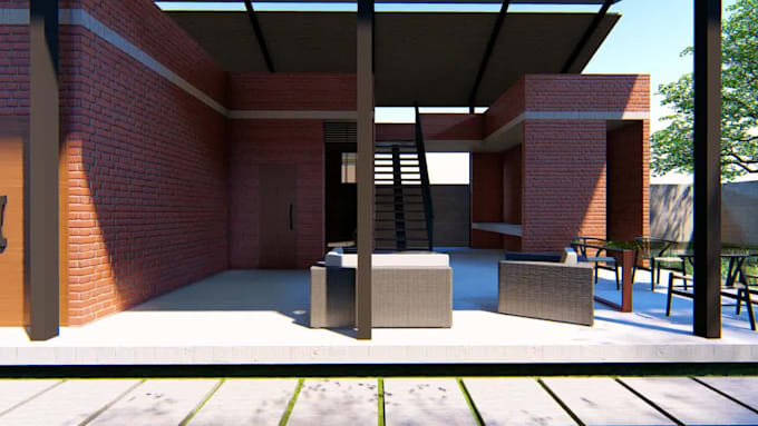 Make realistic 3d architectural animation by Srijony_tanjila | Fiverr