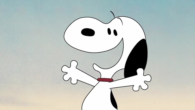 Snoopy 2d animation peanuts animated series hand drawn snoopy cartoon ...