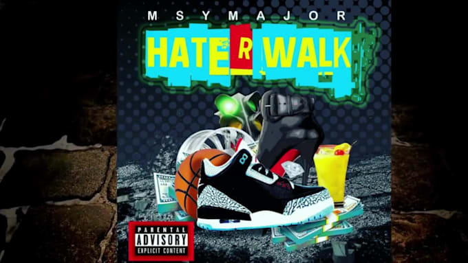 Create a hip hop rap single cover or cd album cover art by Msymajor | Fiverr
