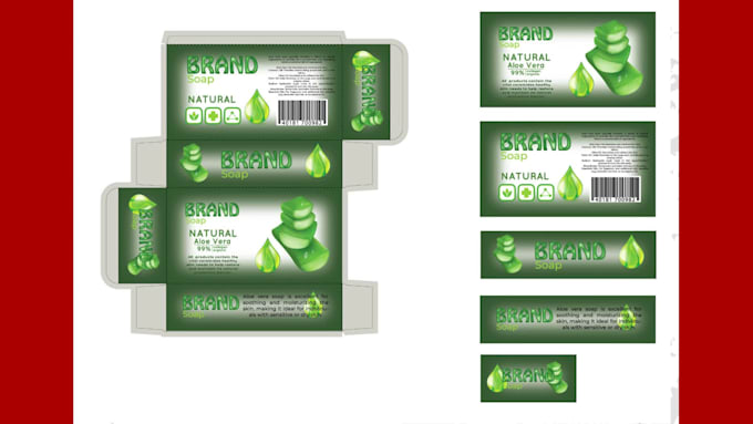 Create custom product packaging design and mockups by Nonu1975 | Fiverr