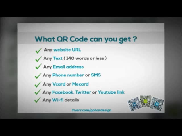 Create a qr code with ur logo in less than 48 hours by Gohardesign | Fiverr