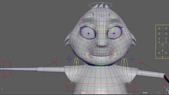 Rig your 3d character in maya for animation and unreal by Nixwhatever ...