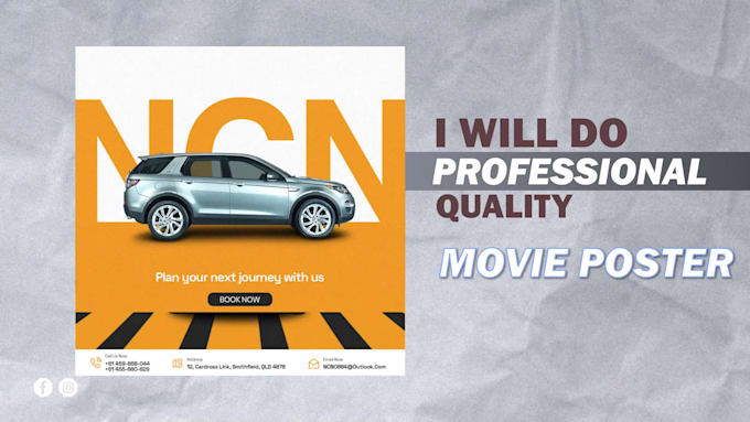 Do professional quality music poster design, event, movie poster and ...