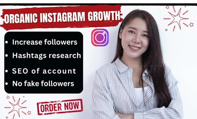 Do organic instagram growth ig promotion and marketing by Salymonn | Fiverr