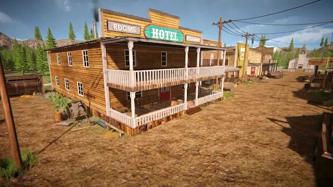 Do 3d game environment ,environment design level design unity and unreal world by Temswy | Fiverr