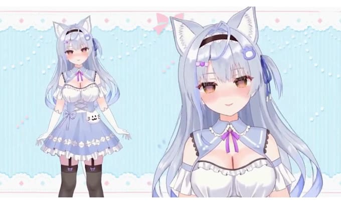 Plataforma de diseño, modelo vtuber 2d, modelo vtuber 2d en vivo, anime ...