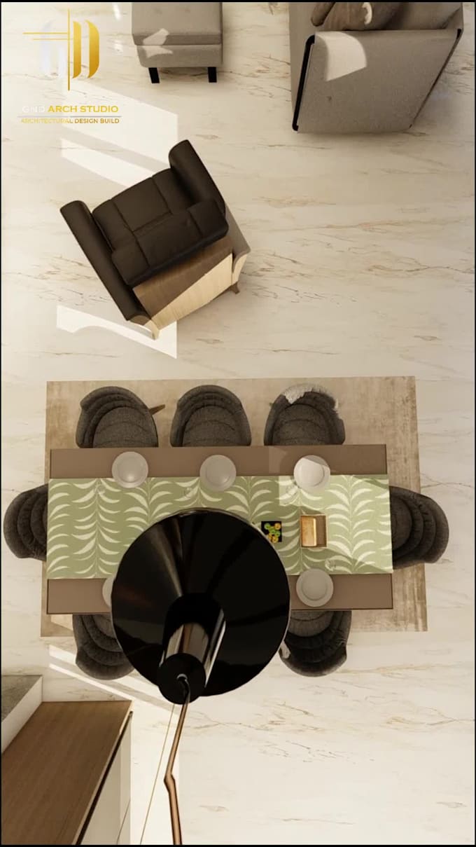 Create 3d realistic interior exterior rendering by Rgmusic945 | Fiverr