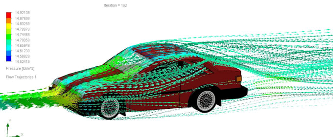 Design 3d parts in solidworks catia v5 and simulate fea cfd in ansys ...