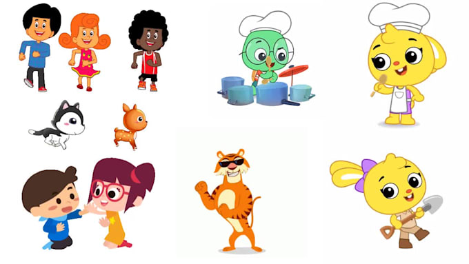Create fun and engaging 2d kids animation for your project by Sajid122 ...