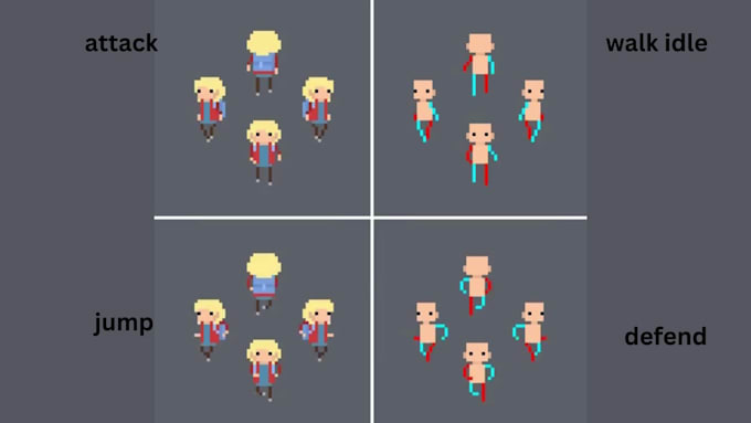 2d animation, 2d sprite sheet, sprite sheet, sprite sheet character