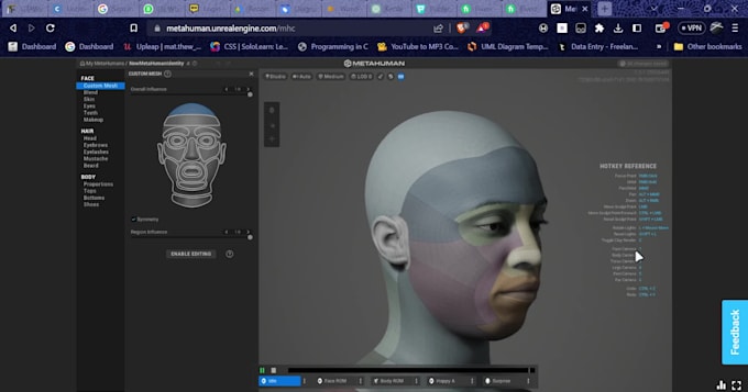 Create a detailed meta human that looks just like you by Kacodego | Fiverr