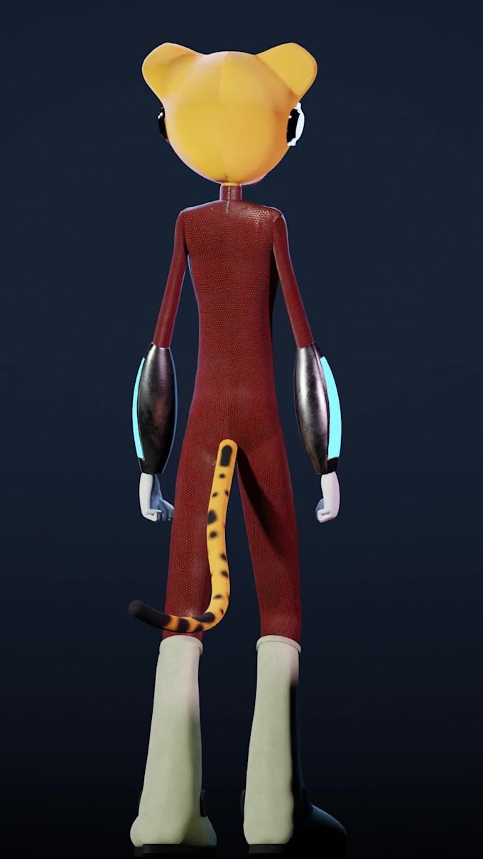 Create 3d game ready characters by Marvellouseneag | Fiverr