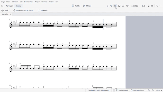 Write your score and music sheet by Beranozdemir | Fiverr