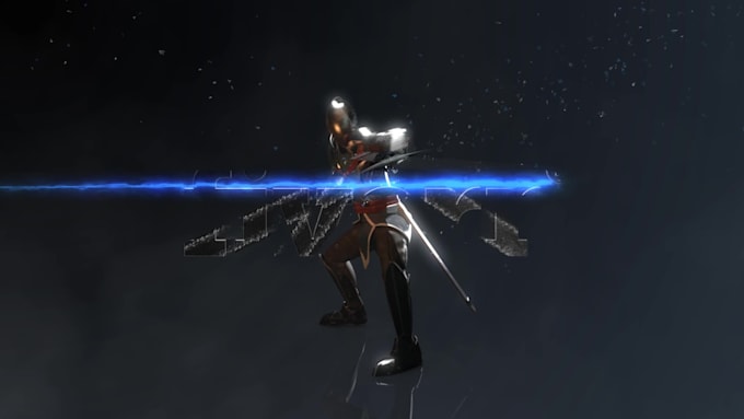 Create 4k knight sword swinging logo intro by Akn_fx | Fiverr