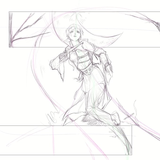 Do sketch in anime style for you by Anyuriaa | Fiverr