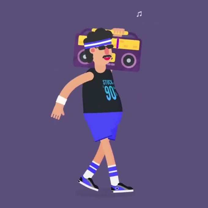 Make a professional gif animation for you by Azedinehiri | Fiverr