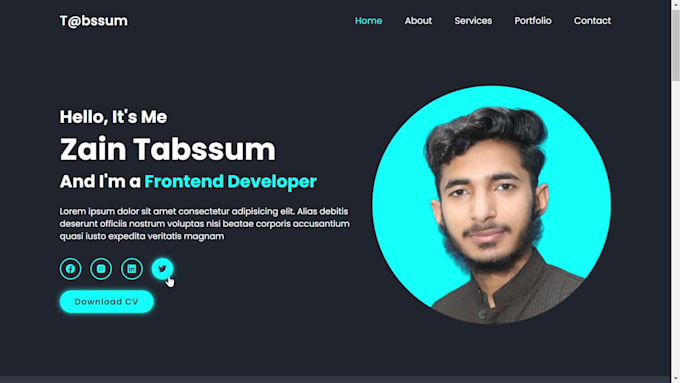 Create Responsive Websites With Html Css And Javascript By Zaintabssum1 Fiverr
