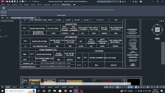 Design solar pv permit plans on autocad, pvsyst and sketchup by Ishratali4 | Fiverr