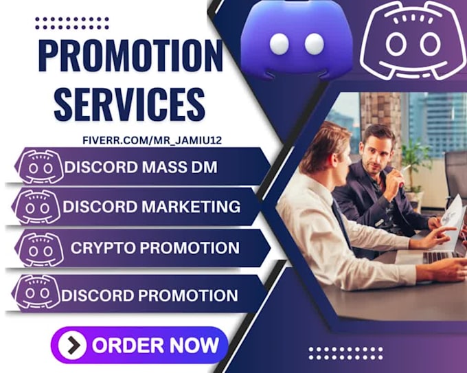 Do discord mass dm, discord promotion, telegram mass dm by Mr_jamiu12 ...