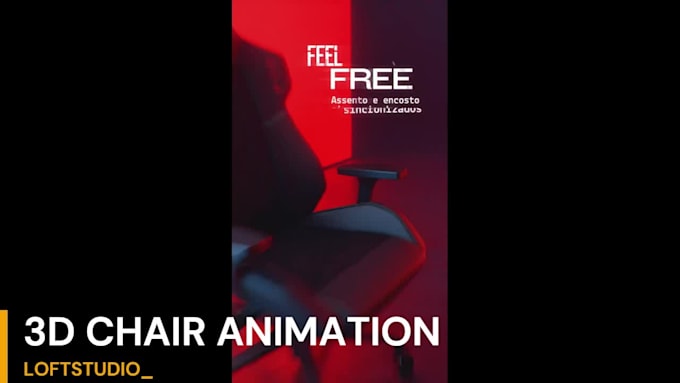 3d chair animation 3d gaming chair animation 3d office chair animation ...