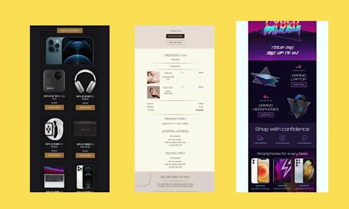 Design mailchimp, mailerlite, beehiiv, brevo newsletter in 24hrs by ...