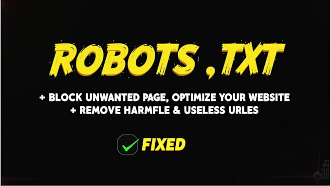 Fix robots txt error that blocks your store from ranking on google search engine by Happyfixing ...
