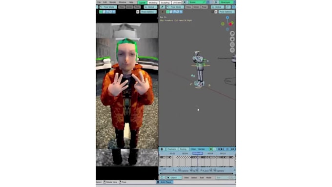 Low poly 3d model object character animation psx ps1 ps2 n64 retro for vr ar by Hhenrhy | Fiverr