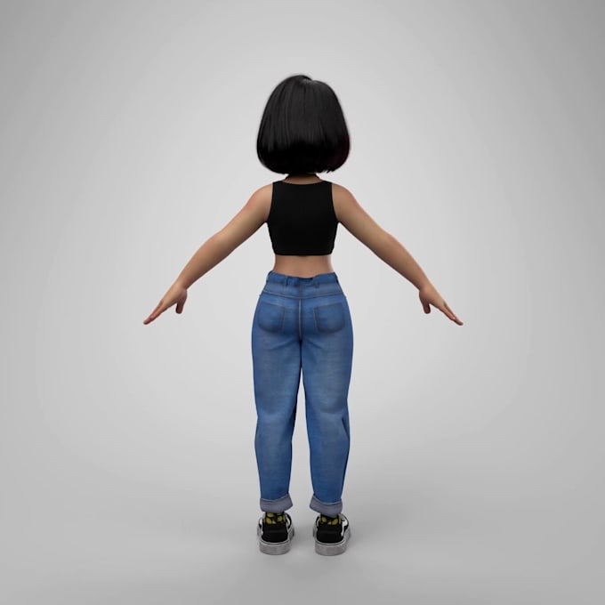 Do 3d Game Character Character Design And Rigging In Blender Unreal