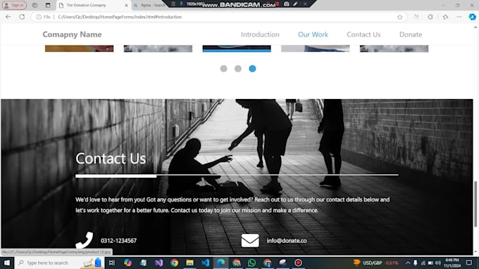 Create react landing page, react web app react website by Talhazahid33 | Fiverr