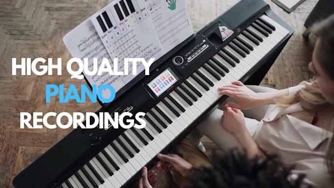 Do any piano covers or loops for you, compose your song by Antmastudio ...