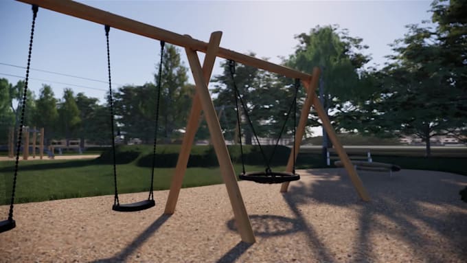 Create 3d designs and renderings of playgrounds, community parks ...