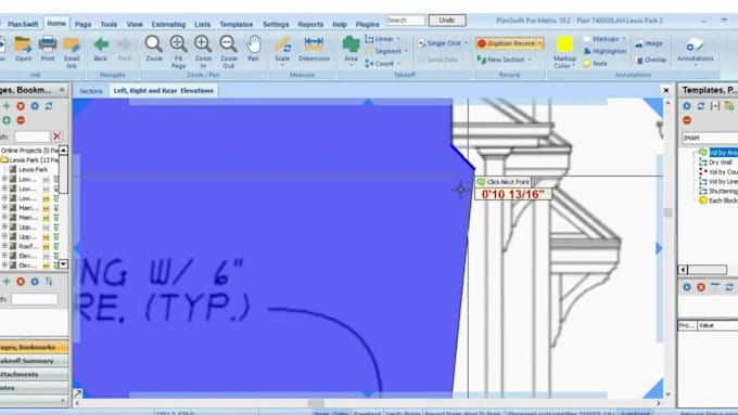 Do Cost Estimation And Quantity Takeoff On Planswift By Inamestimator