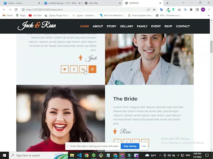 Design website with html, css scss, and bootstrap by Shahin2089 | Fiverr