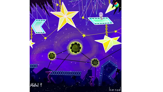 Create geometry dash gameplay, layout, collab, texture pack, banner ...