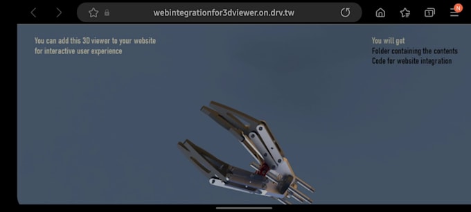 Create 3d viewable web integration without loading cad viewer by ...