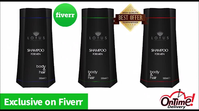 Product label design or product packaging by Web_photo_hub | Fiverr