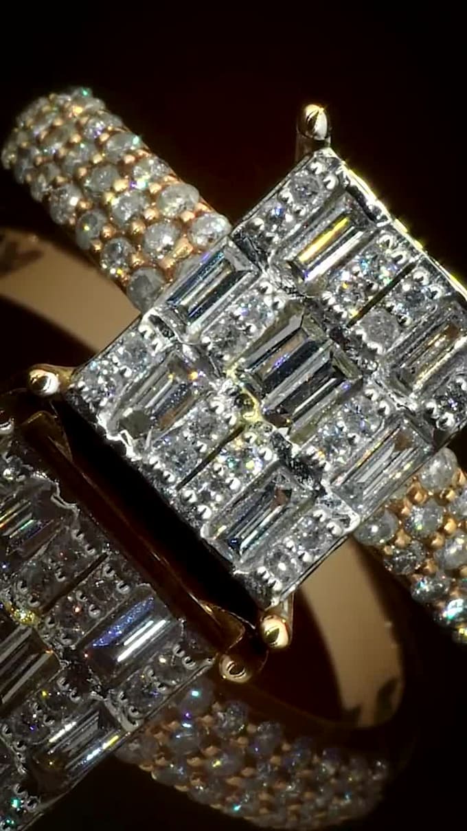 Do ring jewelry animation product smart ring render cgi design ...