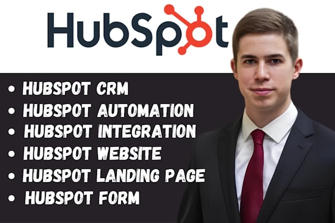 Automate Hubspot Crm Hubspot Workflow Integration Hubspot Landing Page Form By Gabrielcrm Fiverr