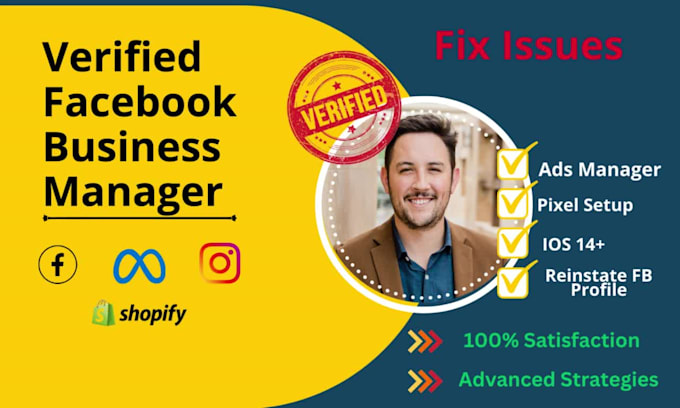 Fix and create facebook business manager and ad account by Arifur ...