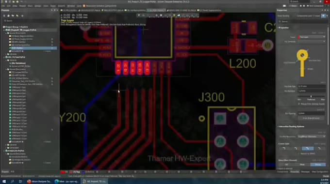 Create pcb design, pcb layout,gerber, 3d model and step file by ...