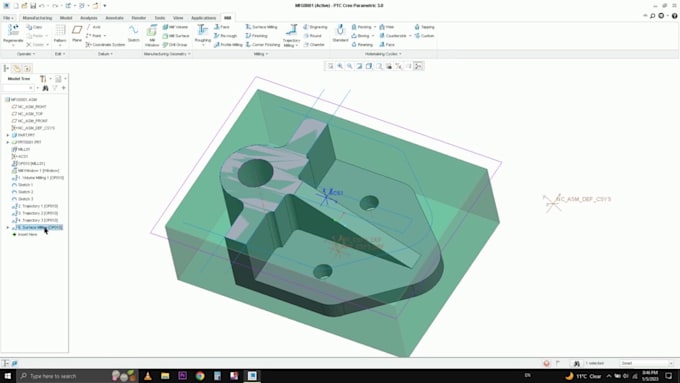 Create complex cad cam for cnc machining by Rashidaltaf492 | Fiverr