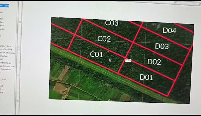 Draw and subdivide land into custom plots with arcgis by Andyhakimnst | Fiverr